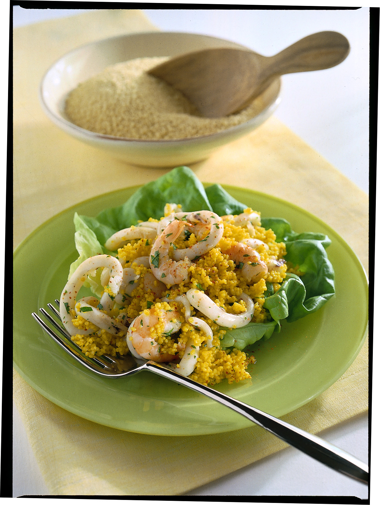 Ricetta Cuscus con zafferano e gamberi - Donna Moderna