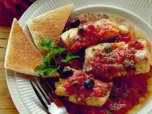 Ricetta Merluzzo alla mediterranea - Donna Moderna