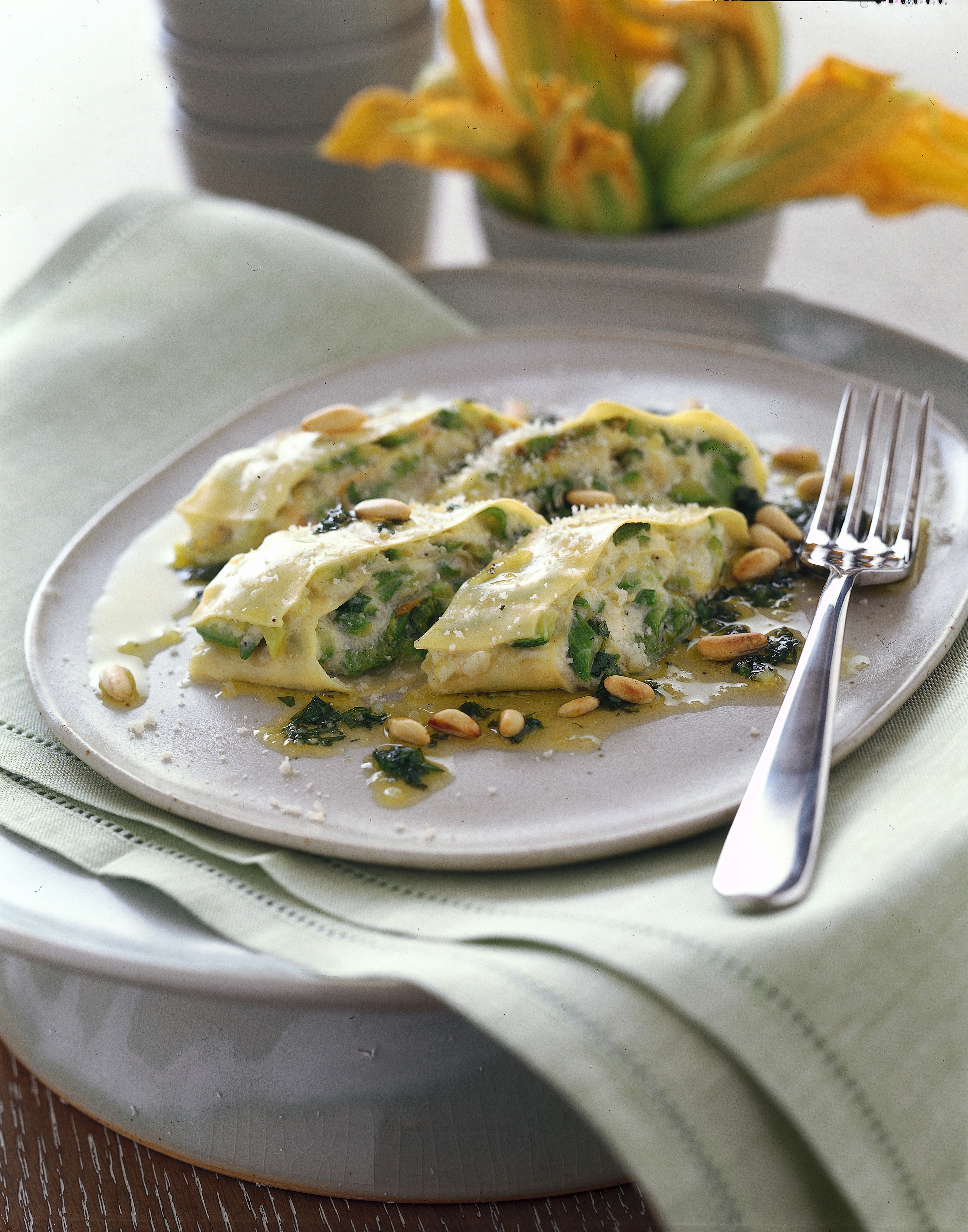 Ricetta Rotoli di zucchine e robiola - Donna Moderna