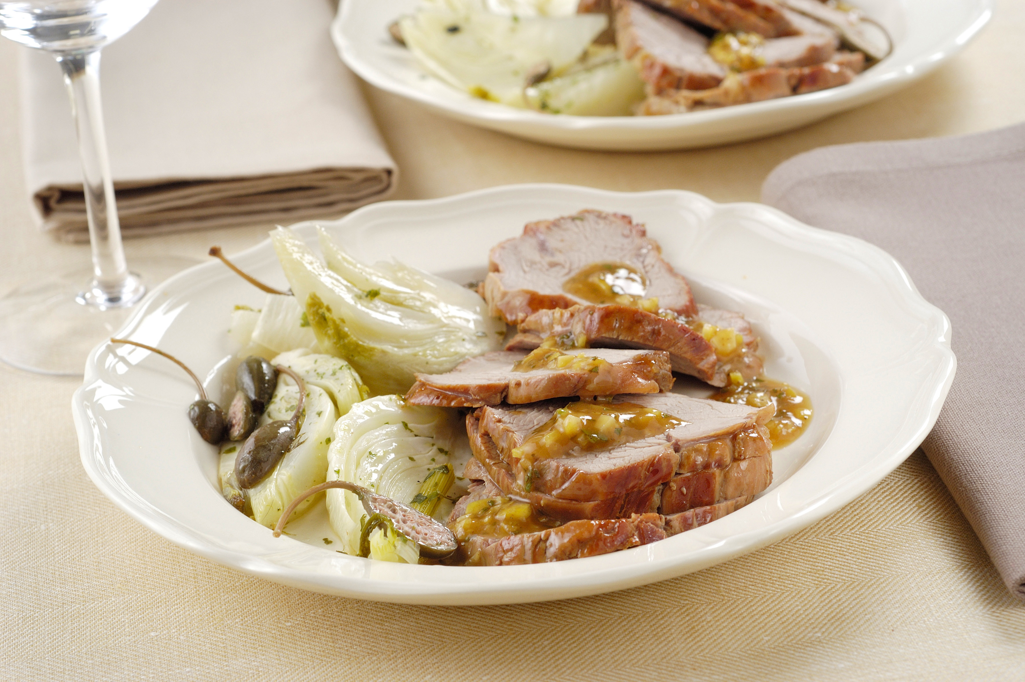 Ricetta Filetto di vitello con i finocchi - Donna Moderna