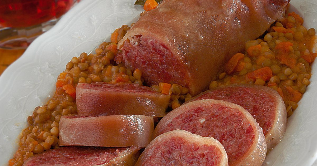 Ricetta Zampone con le lenticchie - Donna Moderna