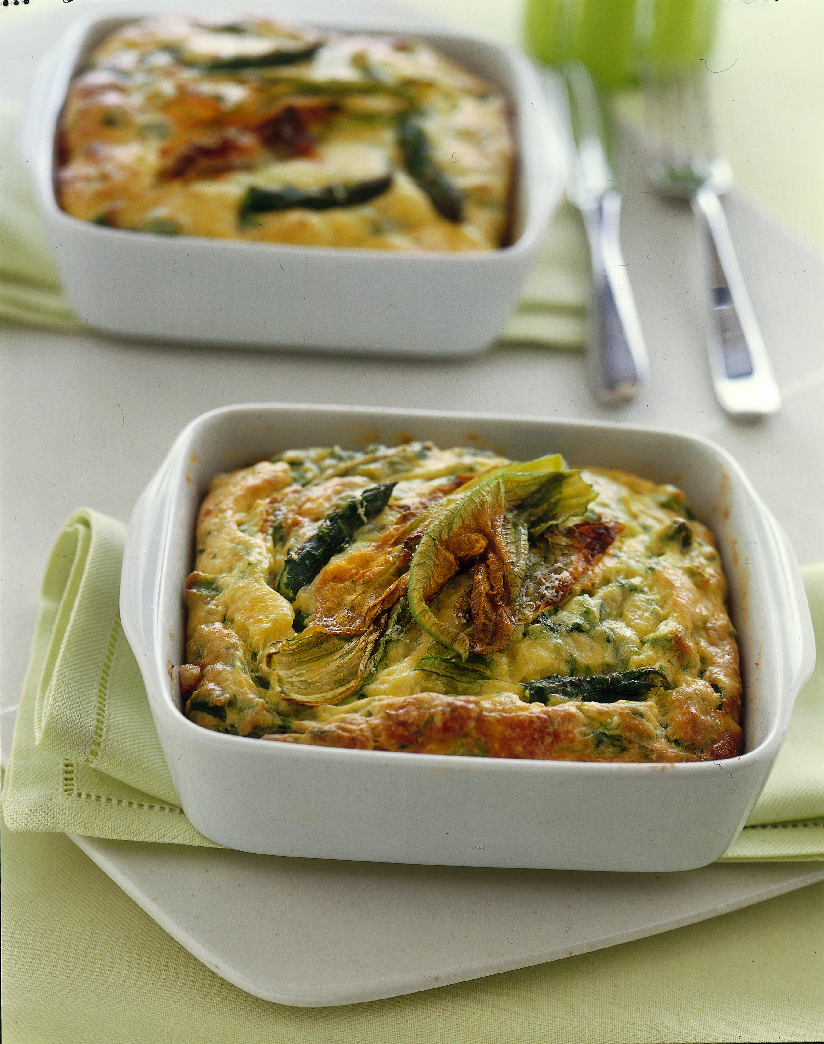 Ricetta Frittata con fiori di zucca - Donna Moderna