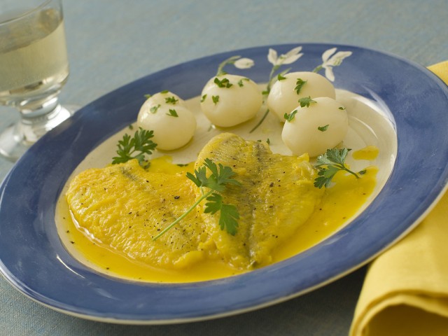 Ricetta Filetti di sogliola allo zafferano - Donna Moderna