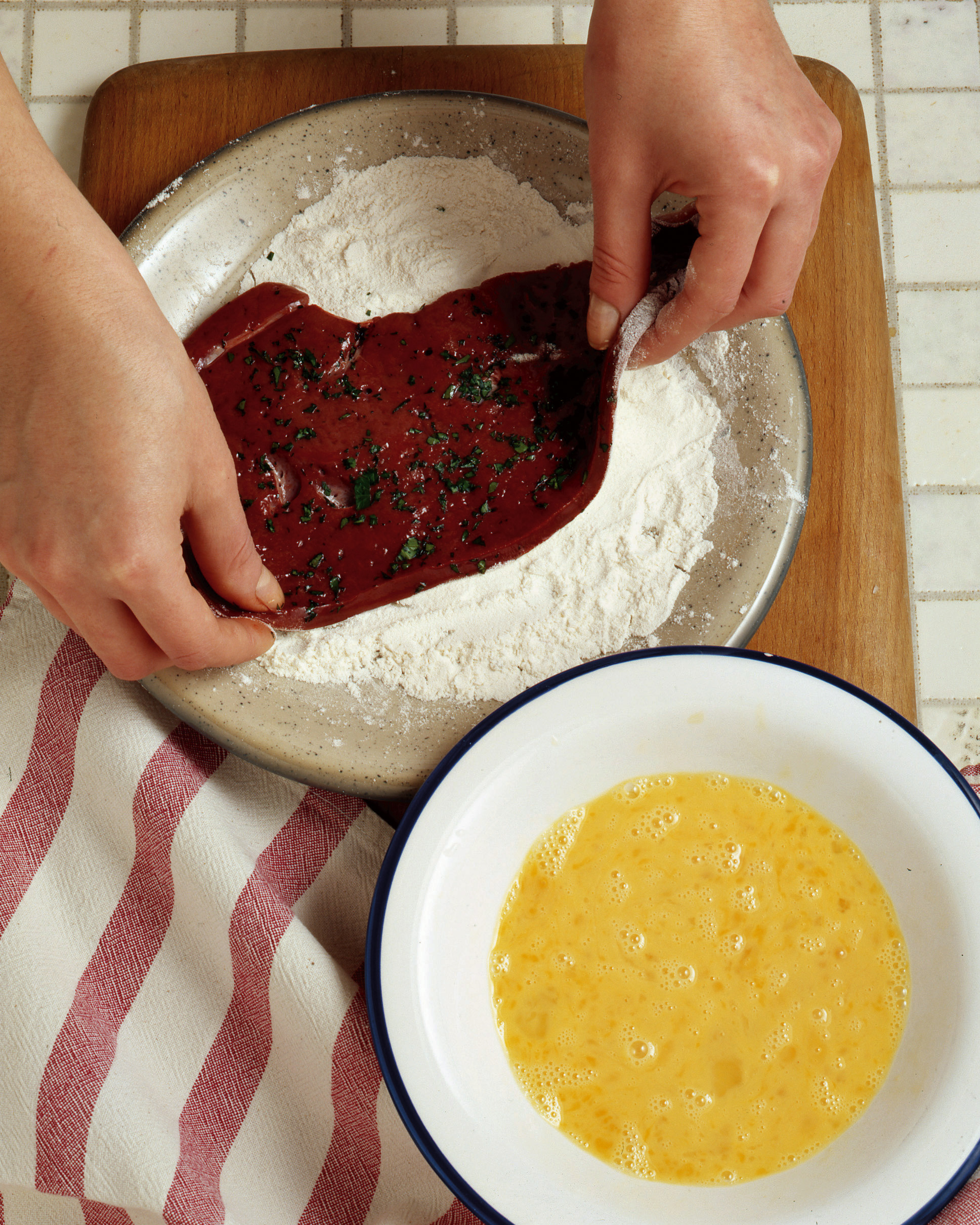 Ricetta Fegato impanato alla milanese - Donna Moderna