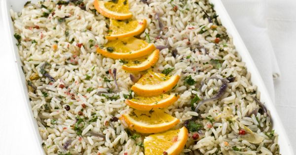 Ricetta Riso pilaf all'arancia - Donna Moderna