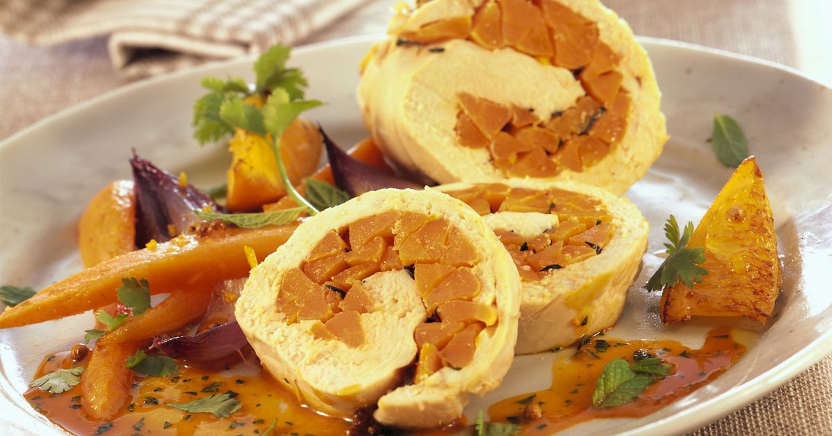 Ricetta Rollè di pollo, carote e cipolle rosse - Donna Moderna