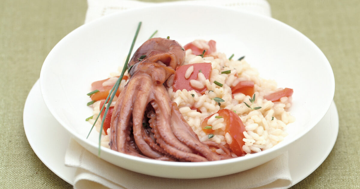 Ricetta Paella all'italiana con i polpetti - Donna Moderna