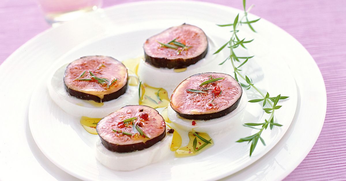 Ricetta Fichi e mozzarella - Donna Moderna