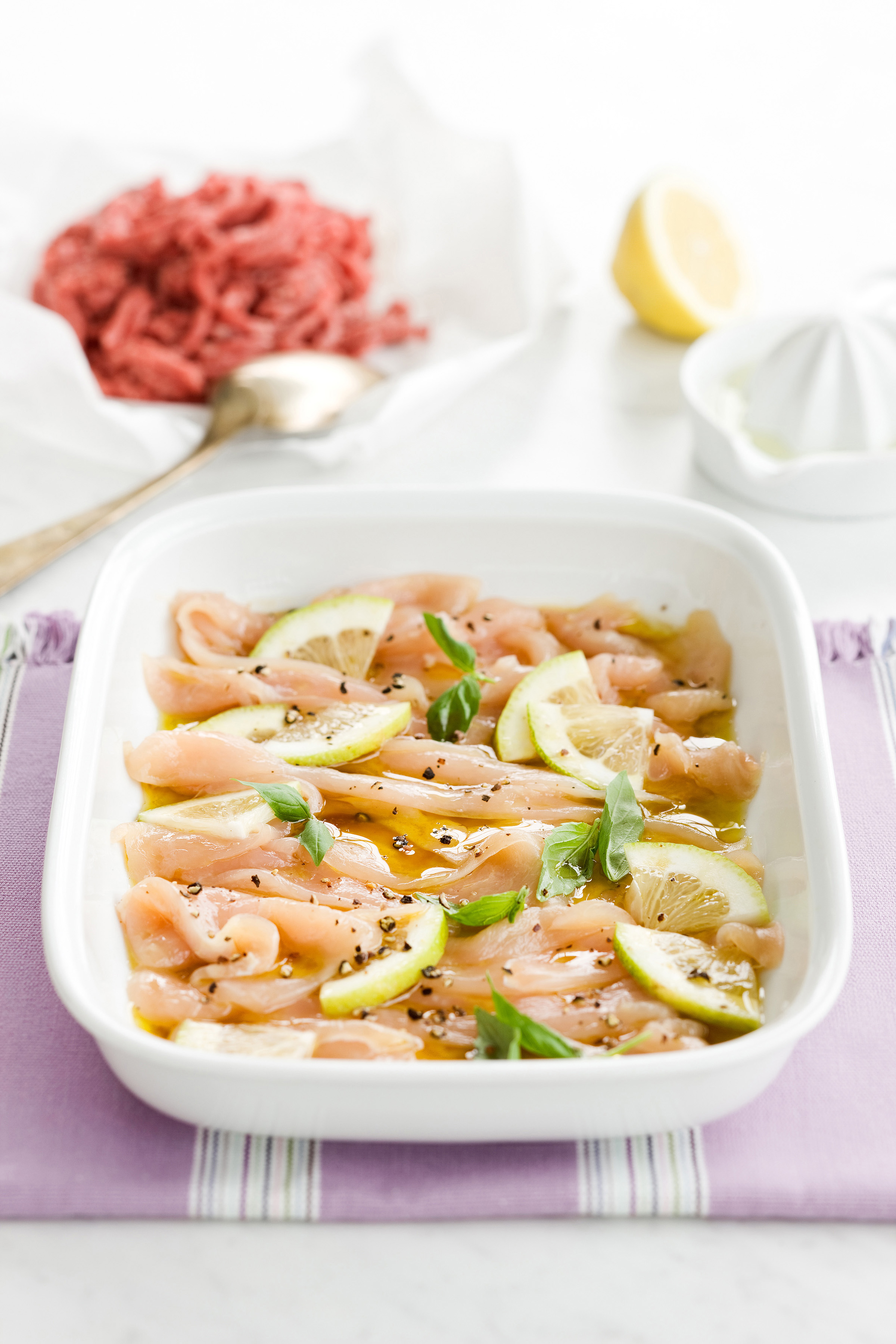 Ricetta Carpaccio di pollo al limone - Donna Moderna