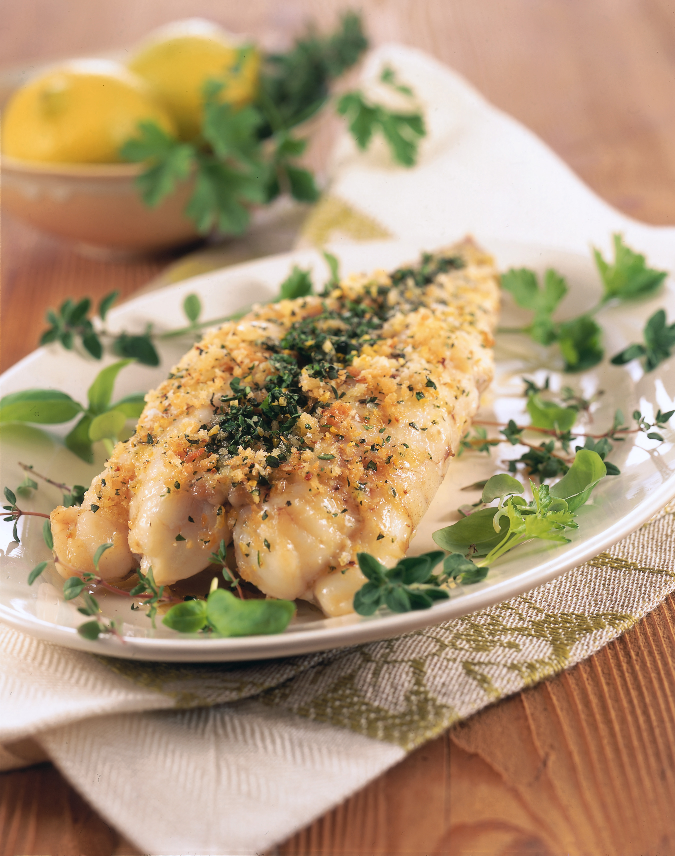 Ricetta Pescatrice alle erbe aromatiche - Donna Moderna