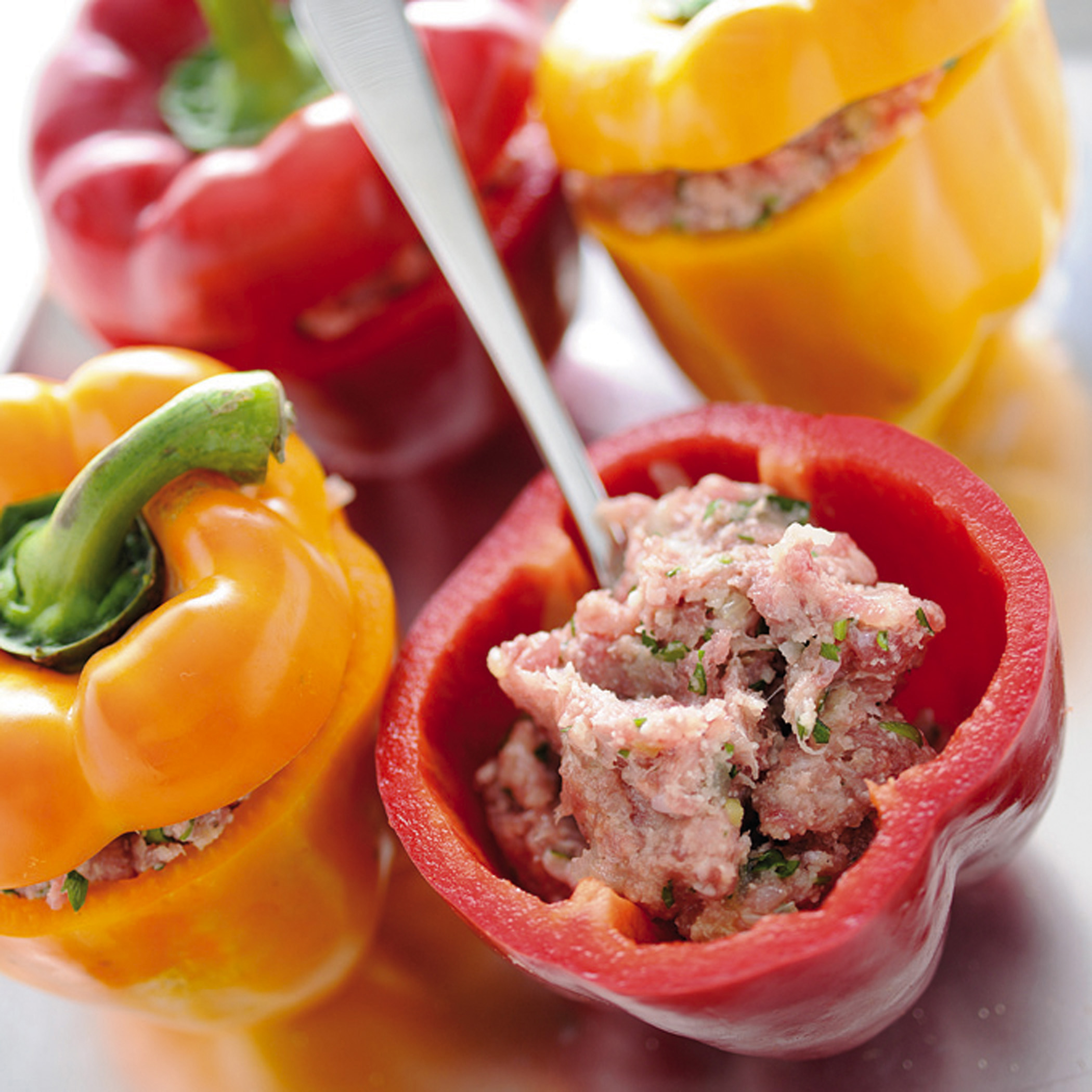 Ricetta Peperoni ripieni di carne - Donna Moderna