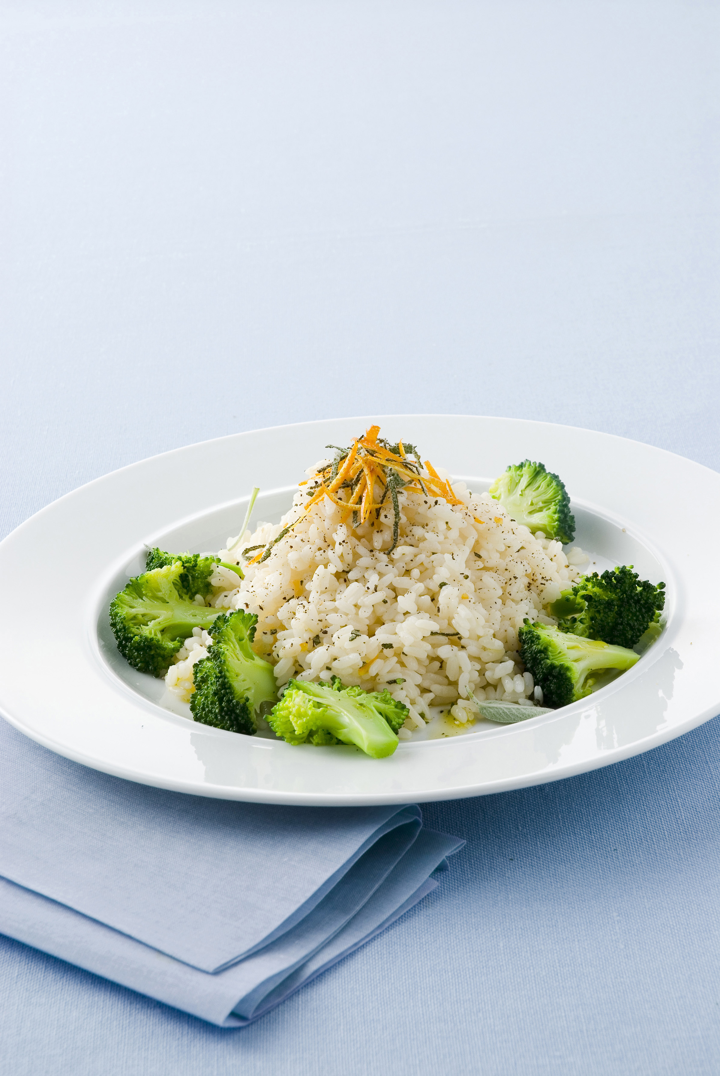 Ricetta Riso al vapore con broccoletti - Donna Moderna