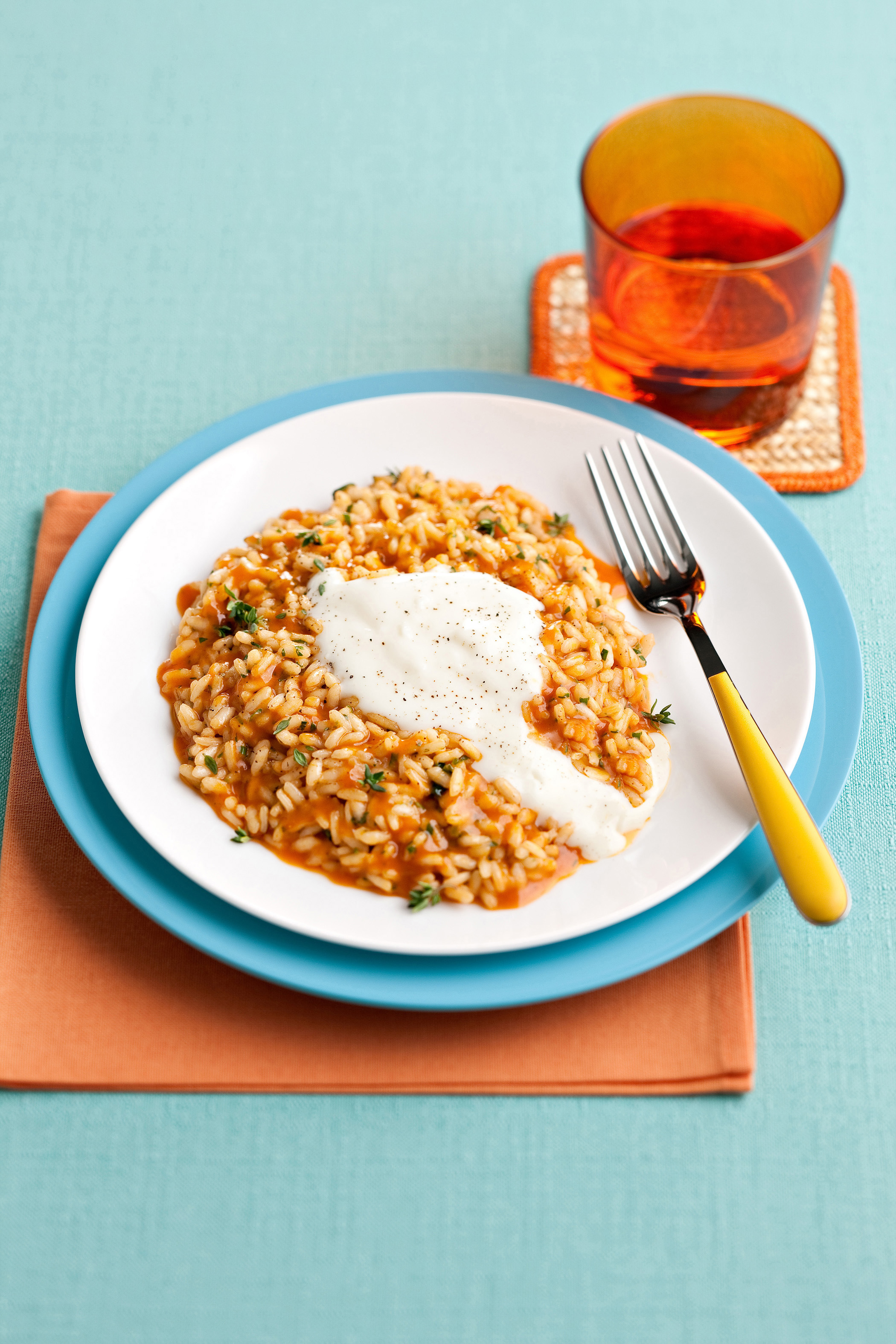 Ricetta Risotto rosa con stracchino - Donna Moderna