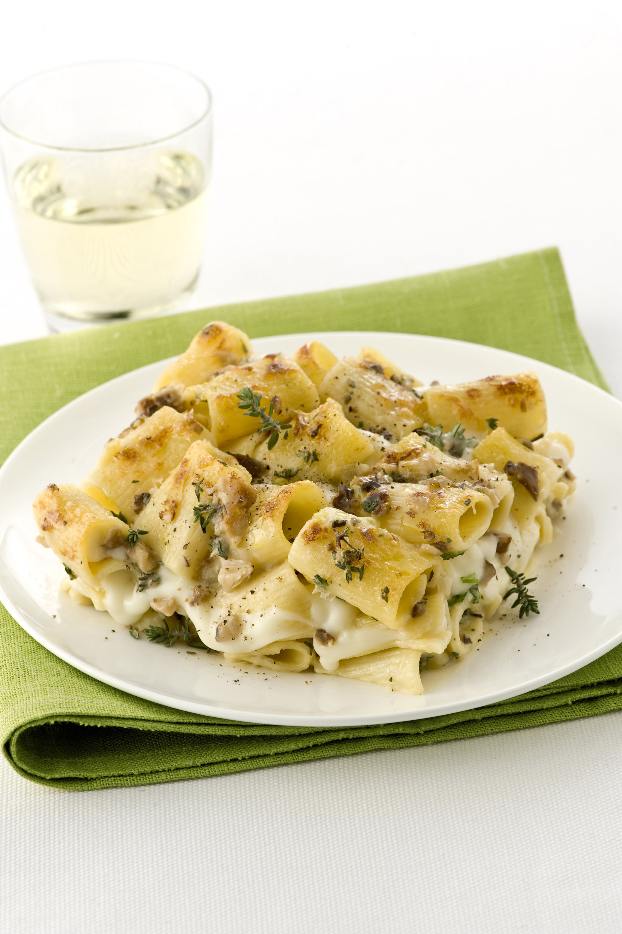 Ricetta Pasta al gratin con funghi e mozzarella - Donna Moderna