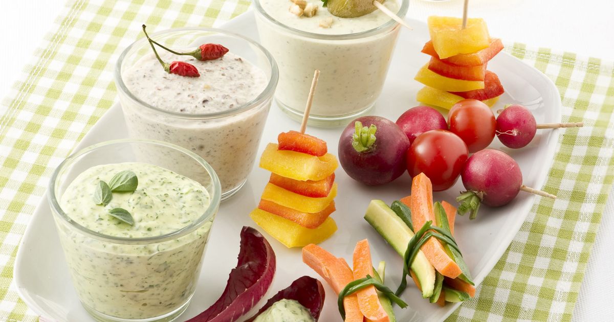 Ricetta Pinzimonio alle 3 salse - Donna Moderna