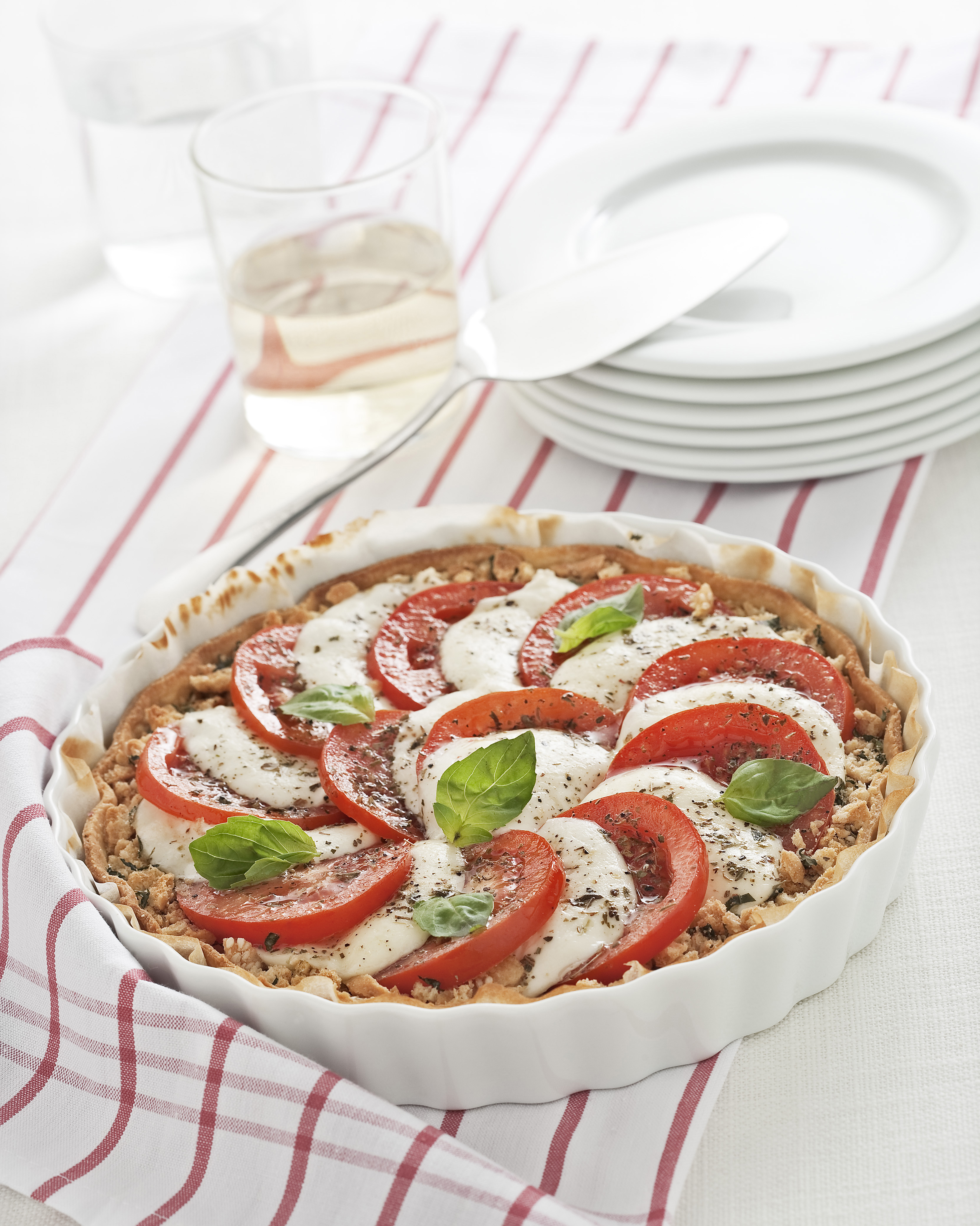 Ricetta Crostata caprese a sorpresa - Donna Moderna