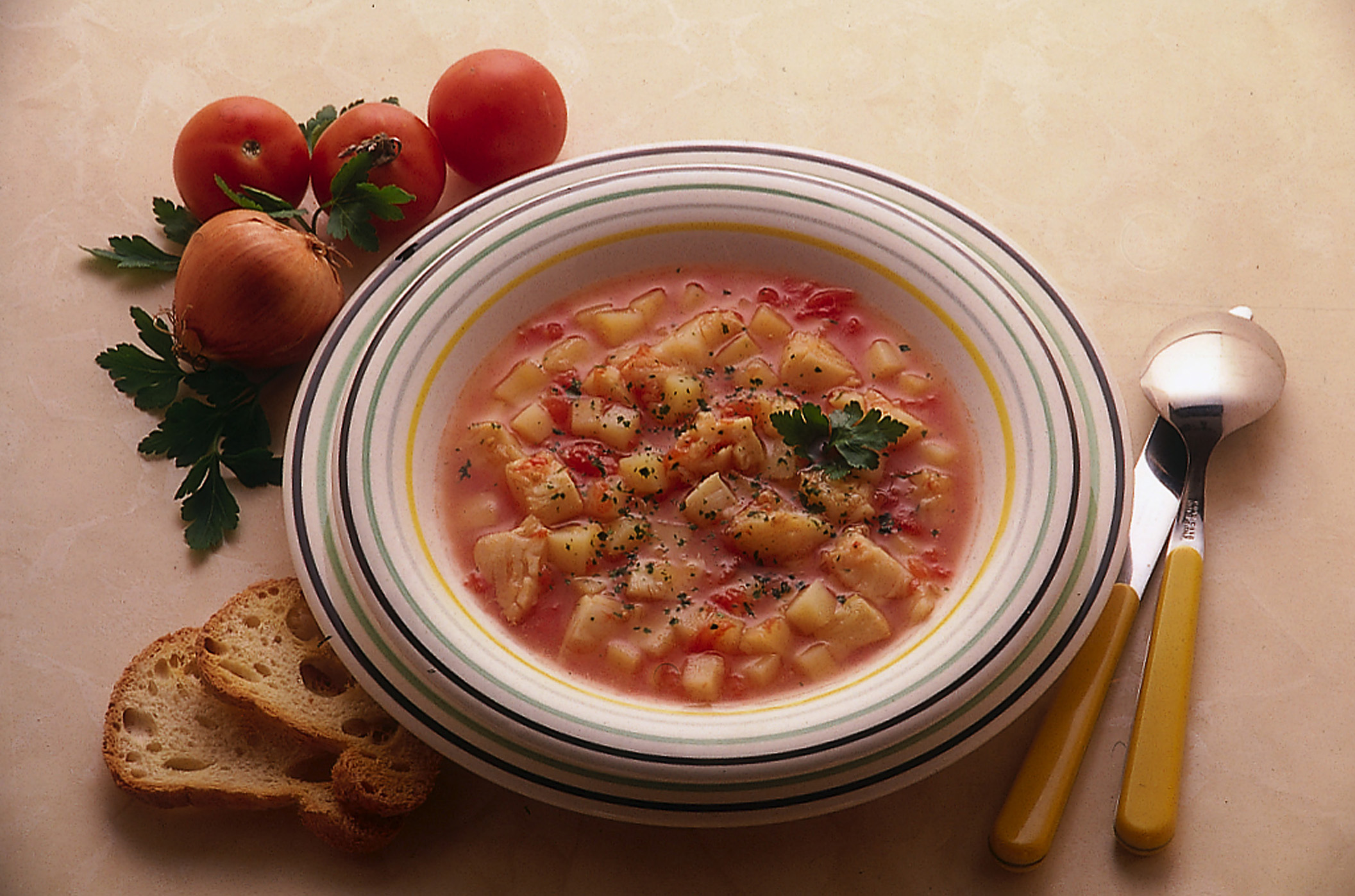 Ricetta Zuppa ricca con merluzzo - Donna Moderna