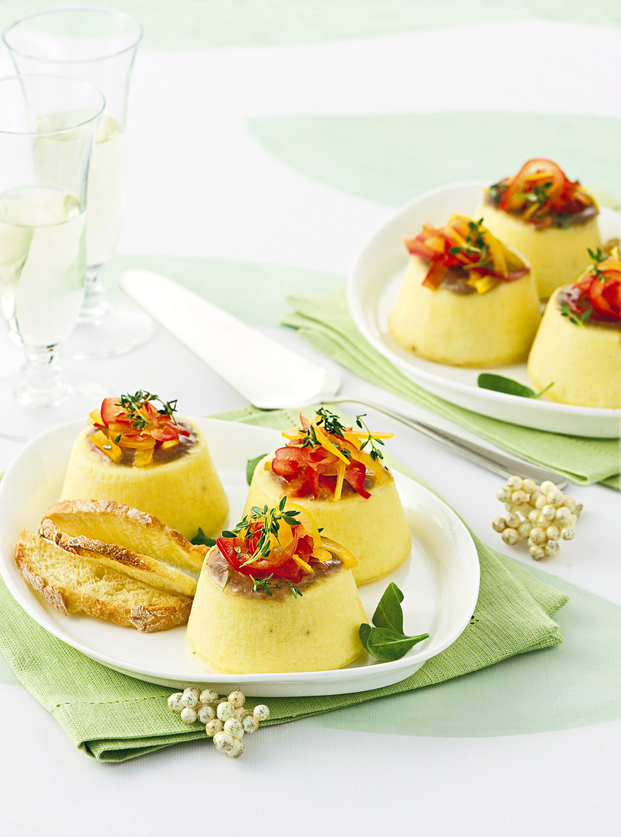 Ricetta Budini di parmigiano reggiano - Donna Moderna