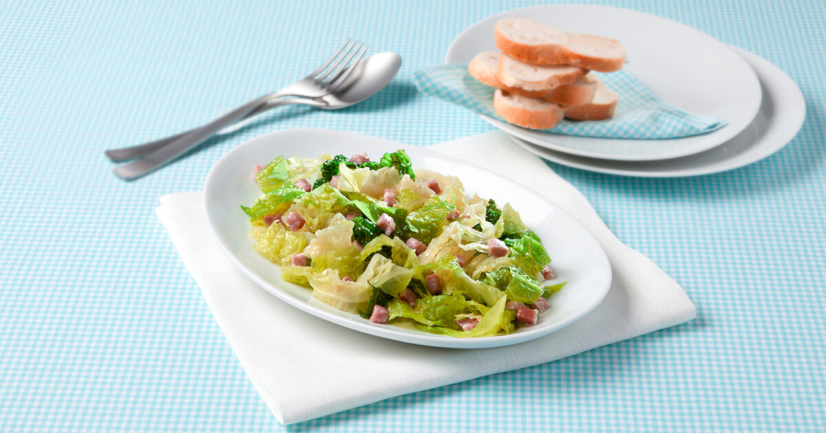 Ricetta Verza stufata con pancetta - Donna Moderna