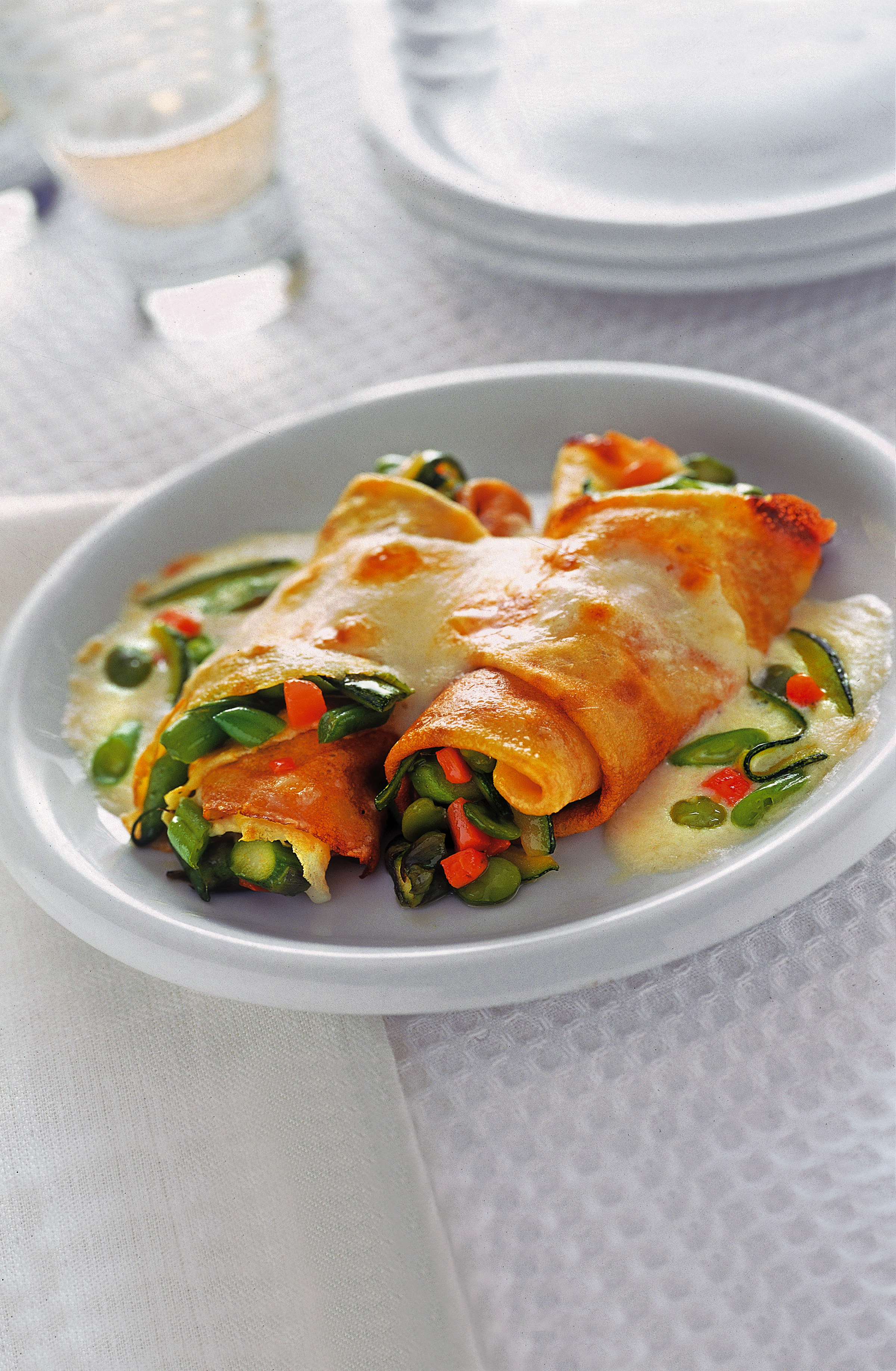 Ricetta Crepes con verdure gratinate - Donna Moderna