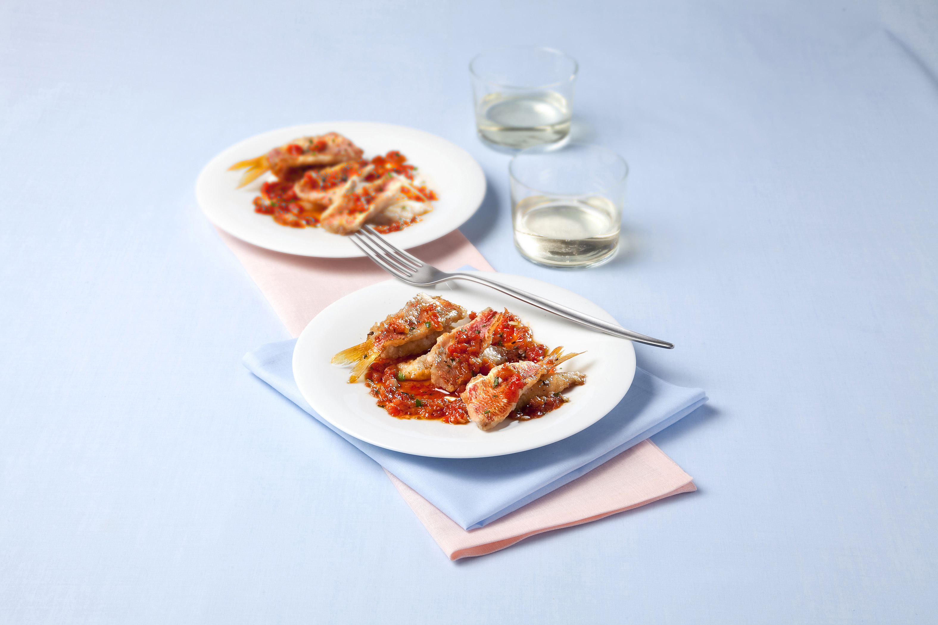 Ricetta Filetti di triglia in umido - Donna Moderna