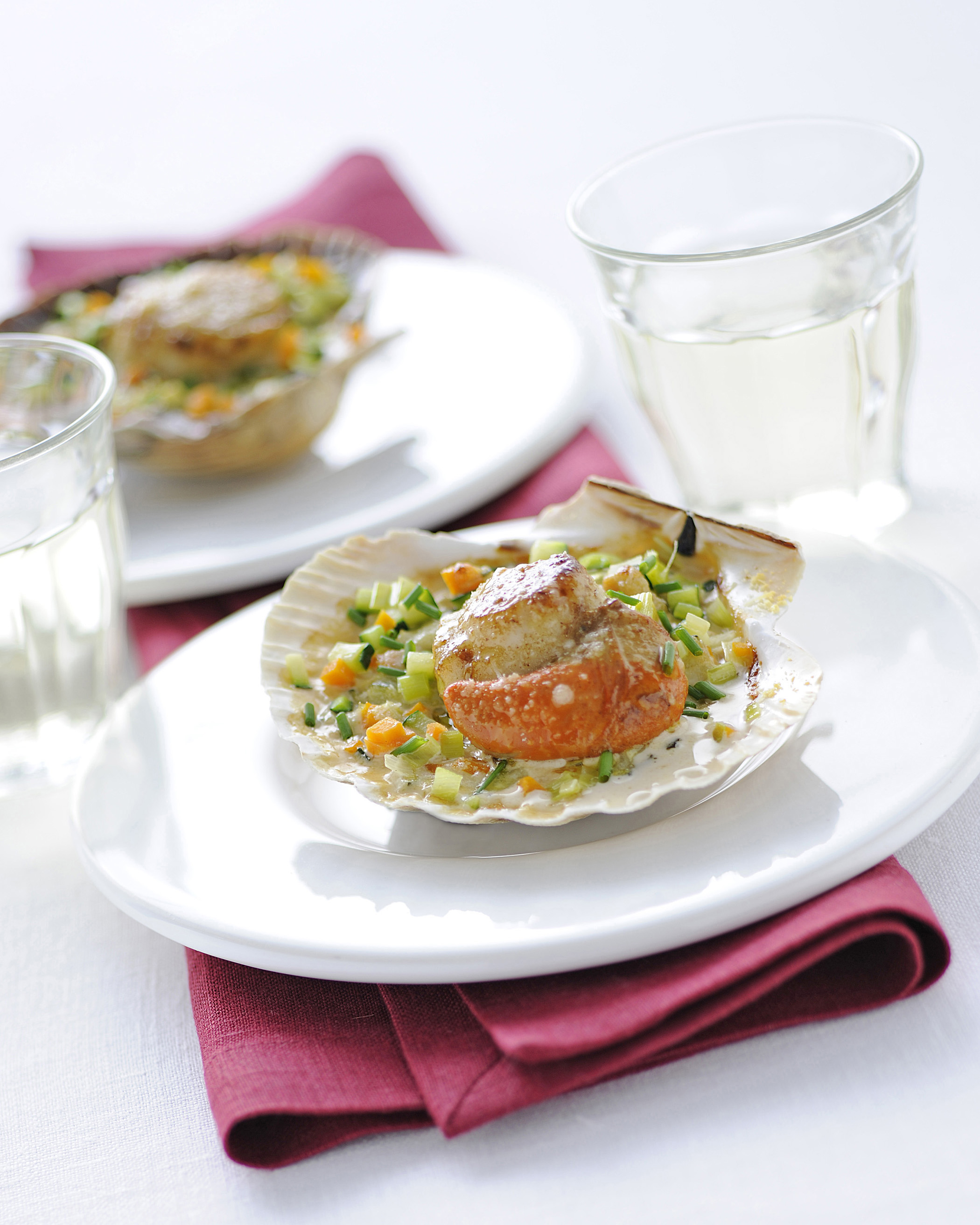 Ricetta Capesante con verdure e panna - Donna Moderna