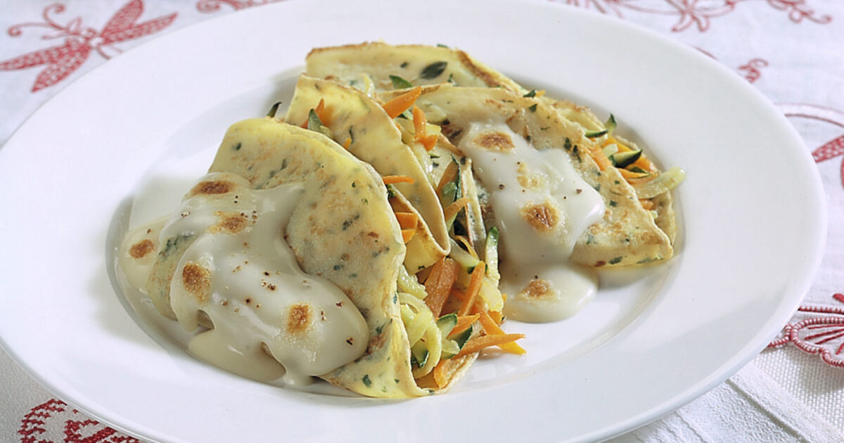 Crepes alle verdure gustose e leggere - Donna Moderna