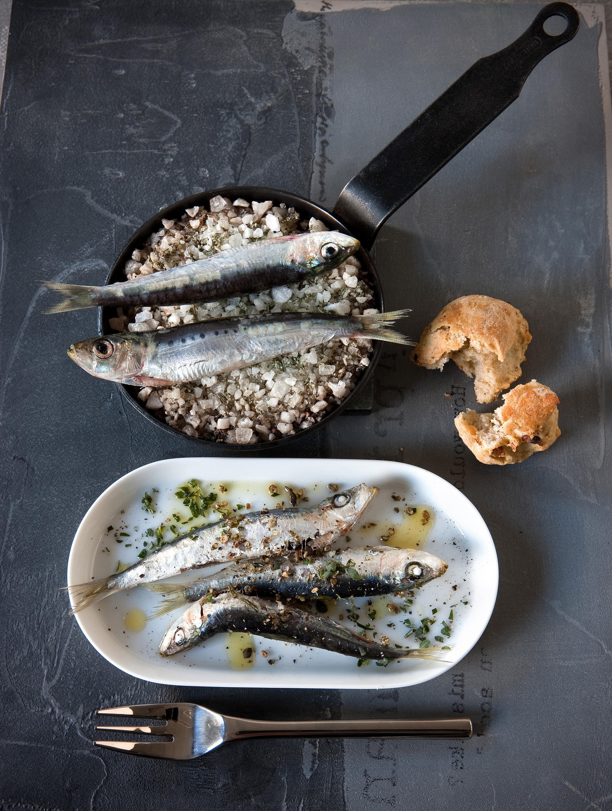 Ricetta Sarde a scottadito sul sale grosso - Donna Moderna