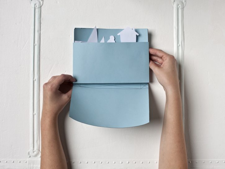 Lavoretti con la carta: il biglietto pop-up di auguri delle feste ...