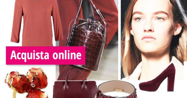 Colore marsala: 5 accessori da comprare online - Donna Moderna
