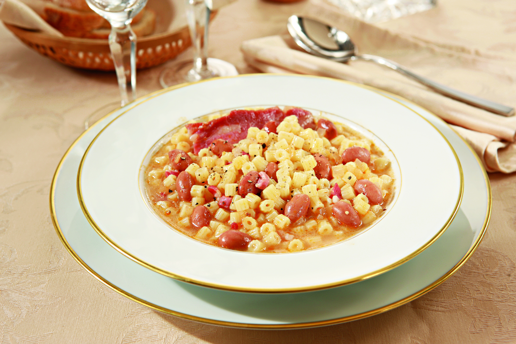 Ricetta Pasta e faglioli alla lucana - Donna Moderna
