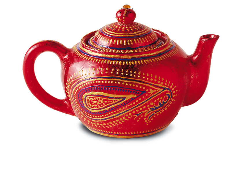 Fai da te: come decorare una teiera stile esotico - Donna Moderna