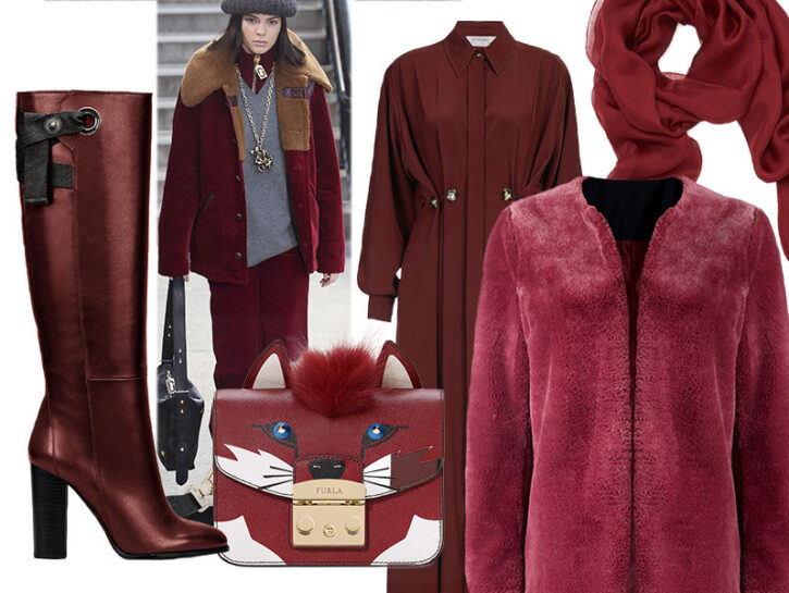Bordeaux: il colore più sontuoso della palette su capi e accessori ...