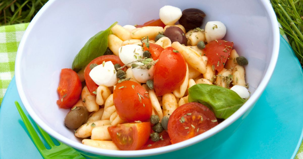 Ricetta Insalata di pasta alla caprese - Donna Moderna