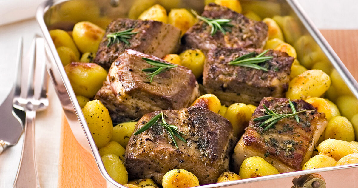 Ricetta Pancetta al forno con patate - Donna Moderna
