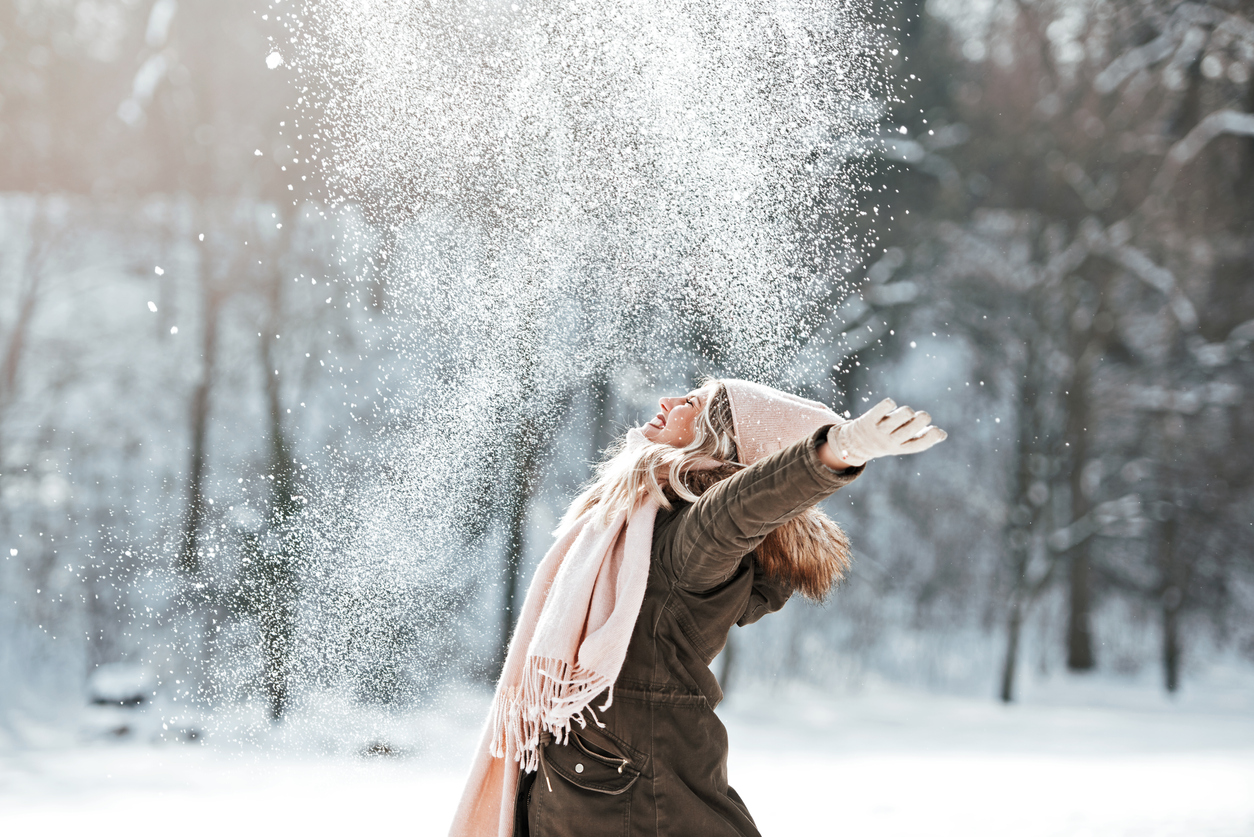 Frasi, poesie e canzoni sulla neve - Donna Moderna