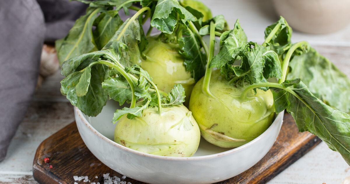 Kohlrabi o cavolo rapa: proprietà, calorie, come si cucina - Donna Moderna