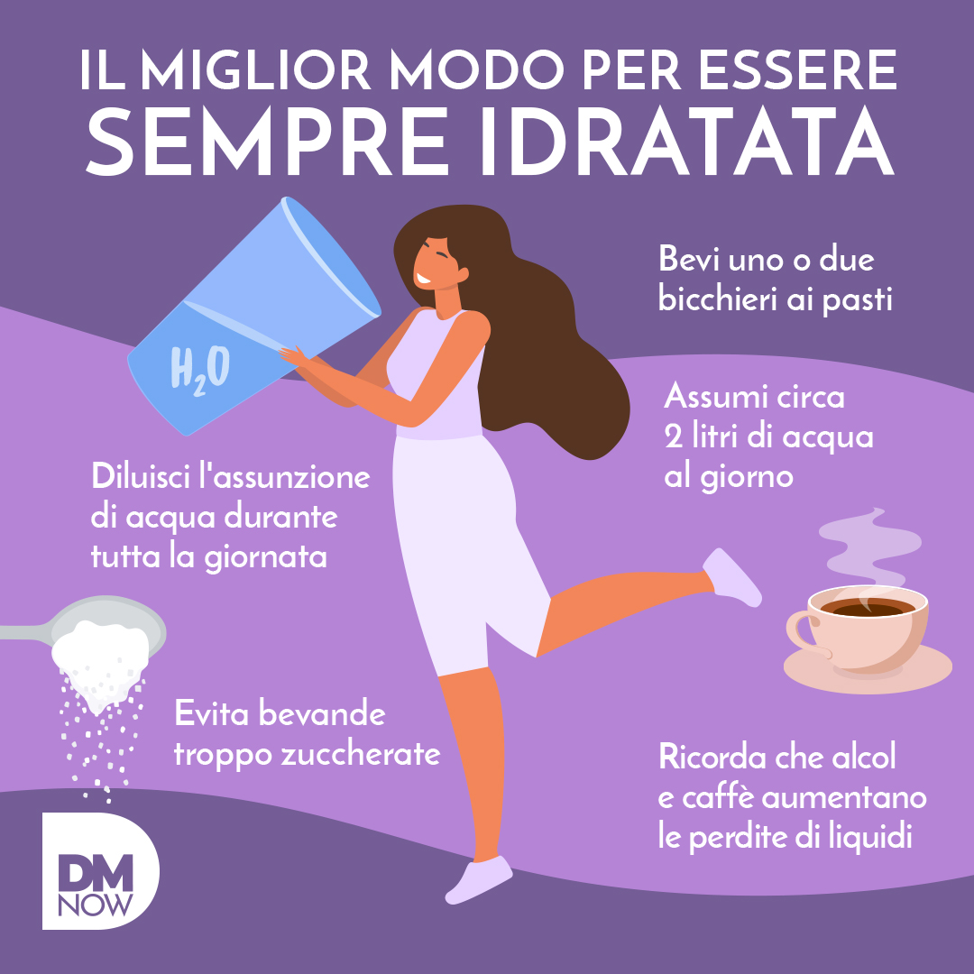 I benefici dell'acqua: perché bere tanta acqua fa bene - Donna Moderna