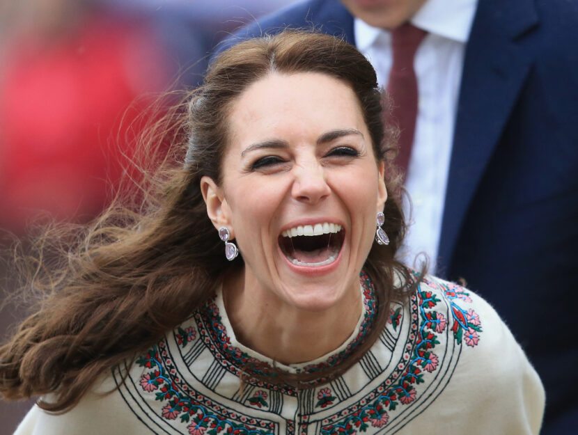 Kate Middleton ride troppo? - Donna Moderna