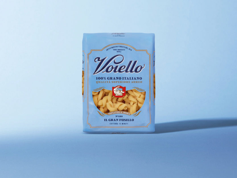 Voiello visual identity: la pasta napoletana si rifà il look - Donna ...
