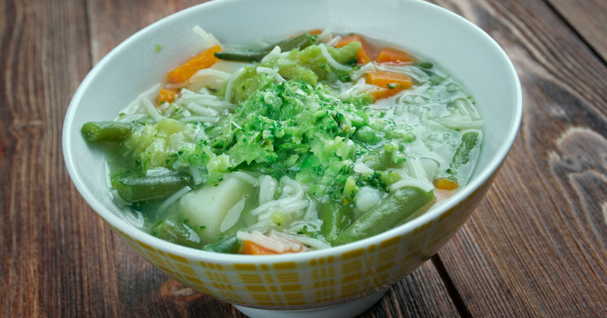 Ricetta Minestrone alla genovese - Donna Moderna