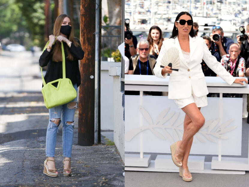 Scarpe con le zeppe: come le indossano le star - Donna Moderna