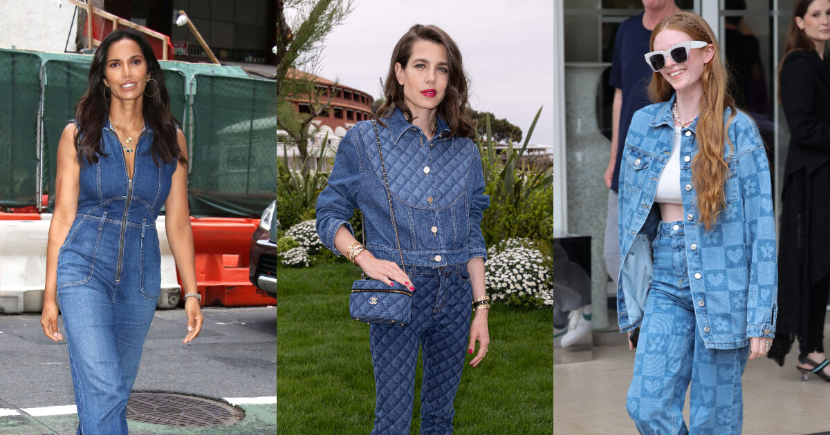 Le celebrity amano il denim, dalla testa ai piedi - Donna Moderna