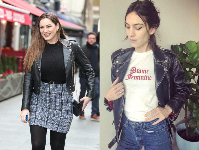 Chiodo di pelle: i look delle star e i modelli per l'autunno - Donna ...