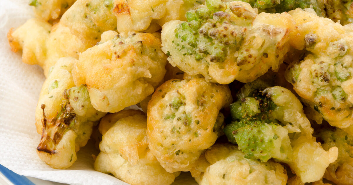 Ricetta Verdure fritte in pastella senza uova - Donna Moderna