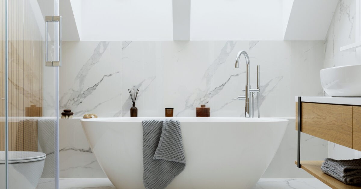 Come scegliere la vasca da bagno in base allo stile d'arredo - Donna ...