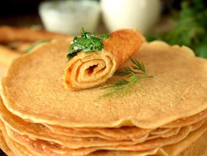 Crêpes di ceci light: la ricetta alternativa - Donna Moderna