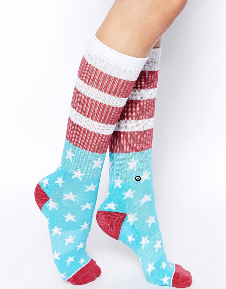 Calzini a fantasia colorati per la primavera 2014 - Donna Moderna