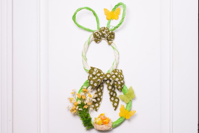 Tutorial ghirlande Pasqua con ovetti - Donna Moderna