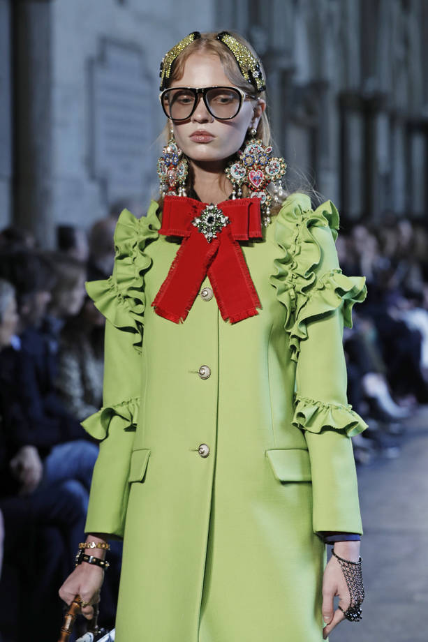 Sfilata Gucci Abbazia Westminster Cruise 2017 - Donna Moderna